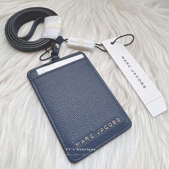 Marc Jacobs | Accessories | Nwt Marc Jacobs Daily Logo Id Lanyard Card ...